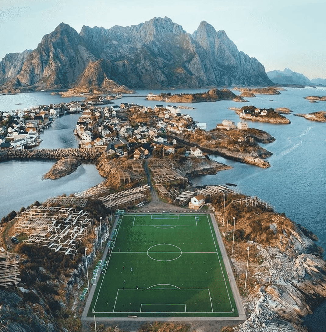 The Most Beautiful Football Fields In The World